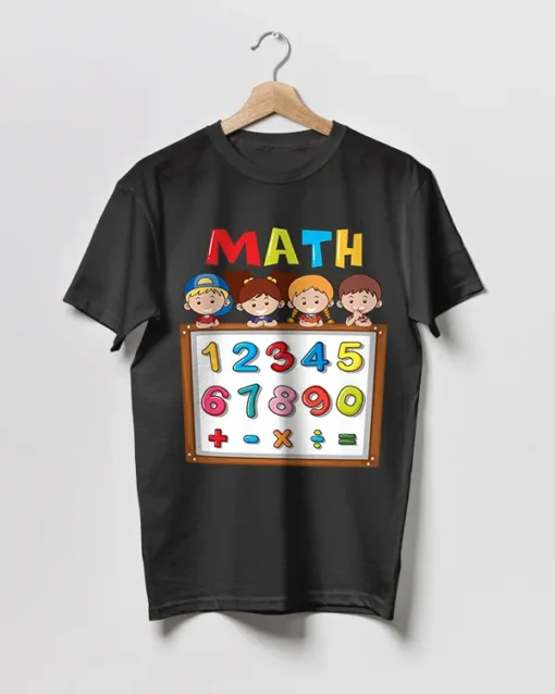 Numbers Day T-Shirt School Maths Day Costume School White Board - Event ...