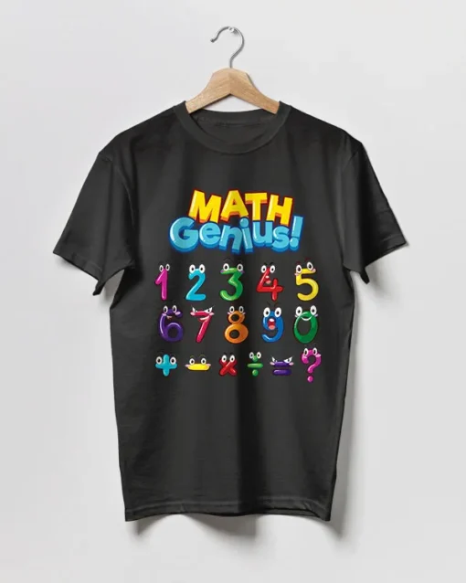 Numbers Day T-Shirt School Maths Day Costume Maths Genius - Event T ...